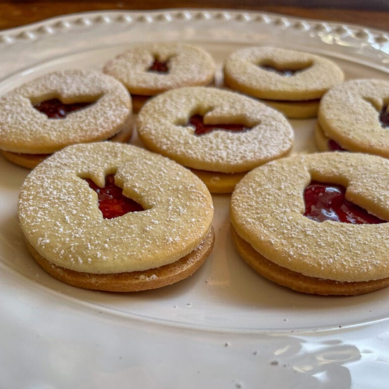Easter Jam Sandwich Biscuits